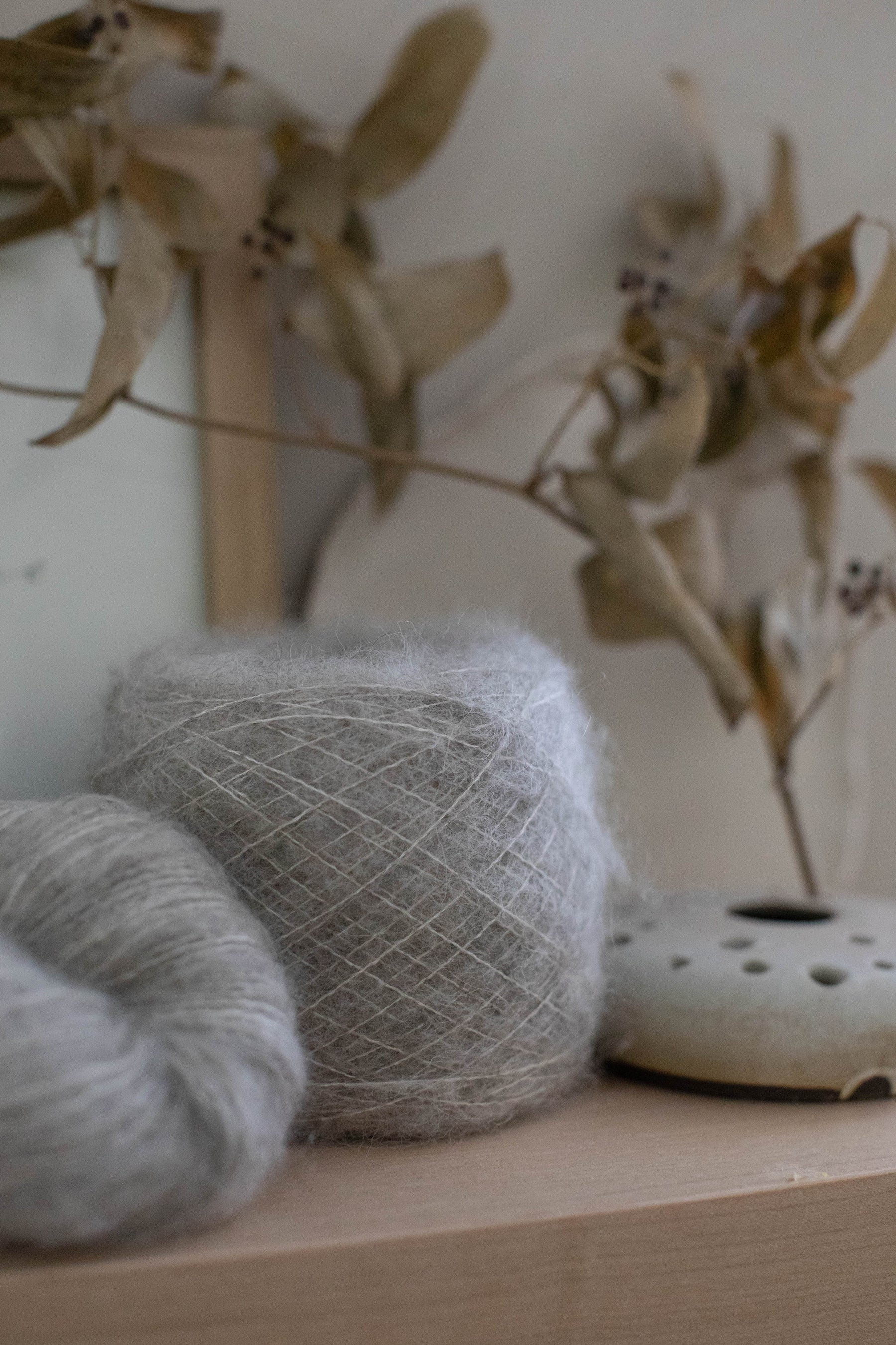 CFC Fuzzy Yak Lace - Milk Tea – Camellia Fiber Company